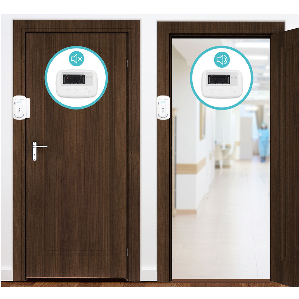 Wireless Door Alarm and Pager – Curemed Rx Pharmacy and Pharmacy Supplies